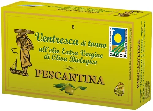 Tuna Belly in Extra Virgin Olive Oil 111g Pescantina | NaturaliOrganicMalta