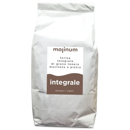 Stone Ground Whole Wheat Flour 5kg Molinum | NaturaliOrganicMalta