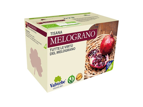 Pomegranate Herbal Tea 30g Valverbe | NaturaliOrganicMalta