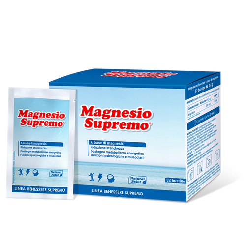 Supreme Magnesium Sachets 76.8g Natural Point | NaturaliOrganicMalta