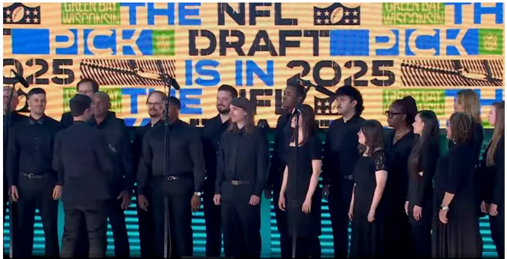 Milwaukee Choir Honors the Legacy of James Weldon Johnson at the NFL Draft