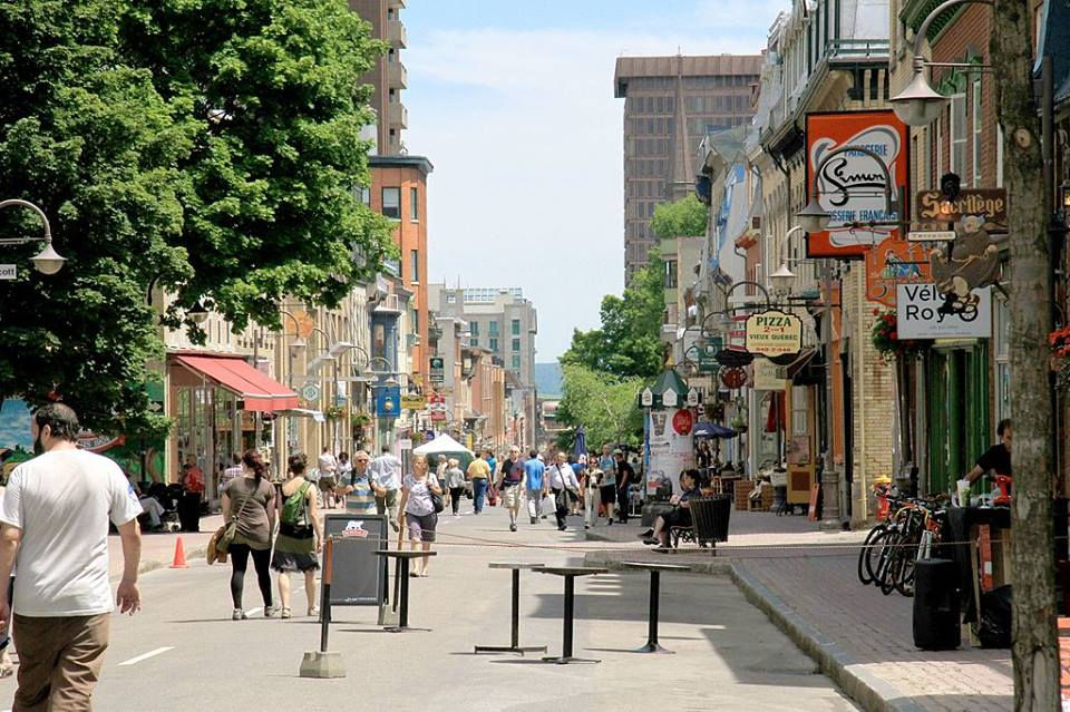 Best shopping streets in Quebec city