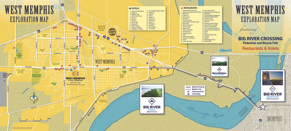 Maps | Visit West Memphis