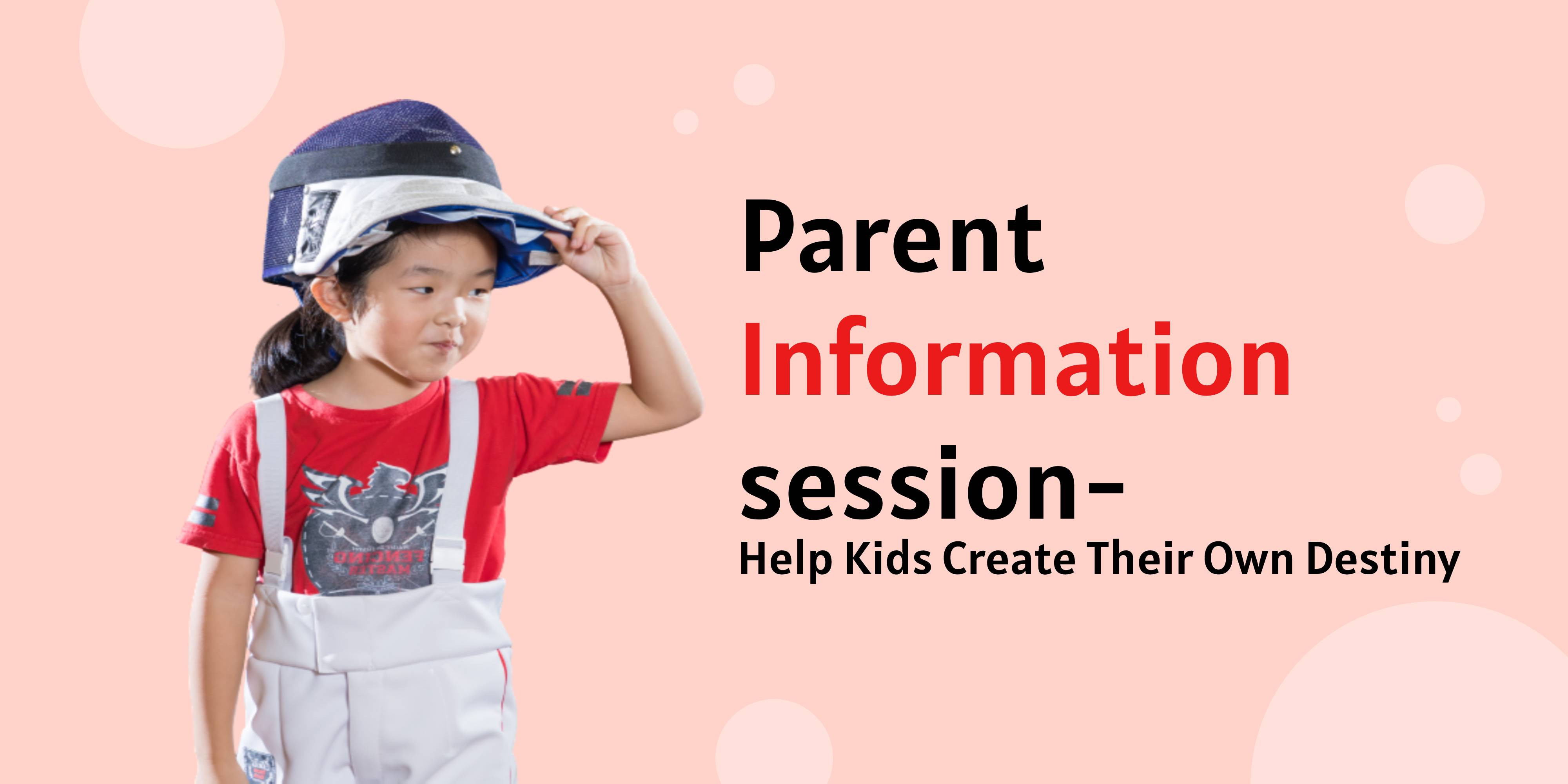 Parent info session for Fencing Development Pathway via Fencing (ONLINE ...