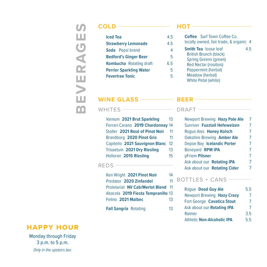 Menu | Local Ocean Seafoods