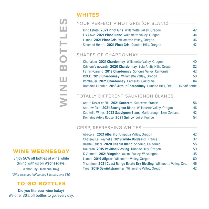 Menu | Local Ocean Seafoods