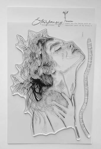 Breathe - Clear Acrylic A5 Stamp - Hand Drawn - Limited Edition | Erica ...