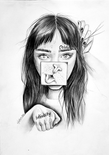 Identity Crisis. Limited Edition Giclée Print 1/50 | Erica Palfreyman