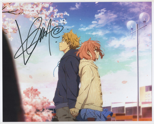 Beyond the Boundary voice actor KENN signed photo with coa | SASIGNED LLC