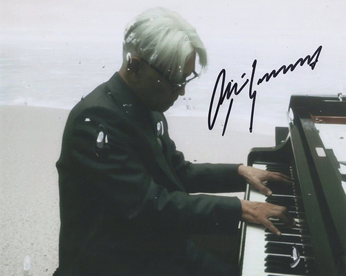 Ryuichi Sakamoto autographed hand signed photo coa sasigned | SASIGNED LLC