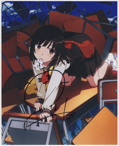 Kana Hanazawa Bakemonogatari Voice actor signed photo with coa ...