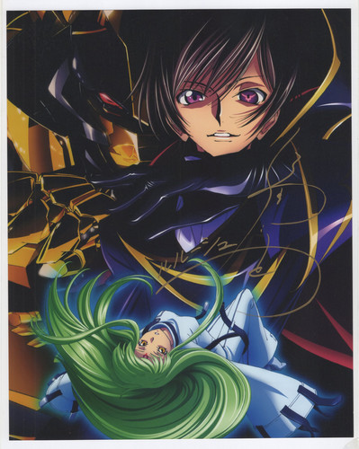 Code Geass Voice Actor Jun Fukuyama signed photo with coa | SASIGNED LLC