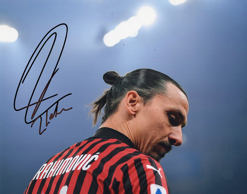 Zlatan Ibrahimovic autographed hand signed photo coa sasigned ...