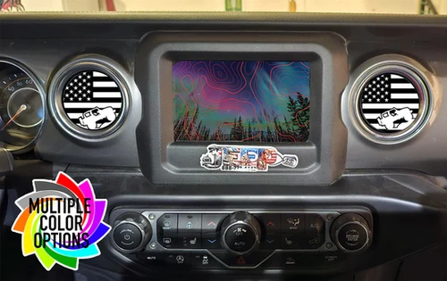 Crawler Flag Interior Vent Decal | ZKD Customs