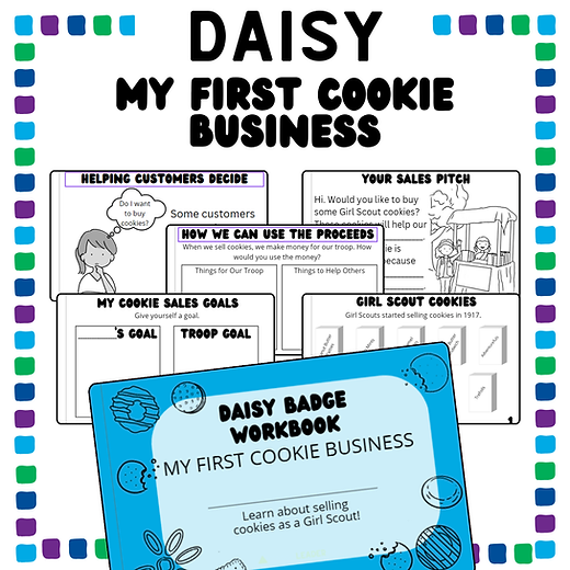 daisy girl scout printable coloring pages