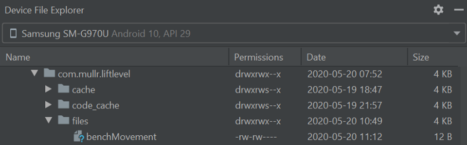 Saving Sensor Data To Internal Storage In Android