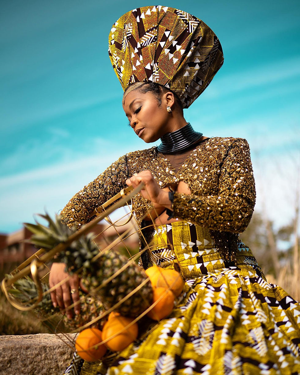 How the African Inspired Photoshoot Came to Be?