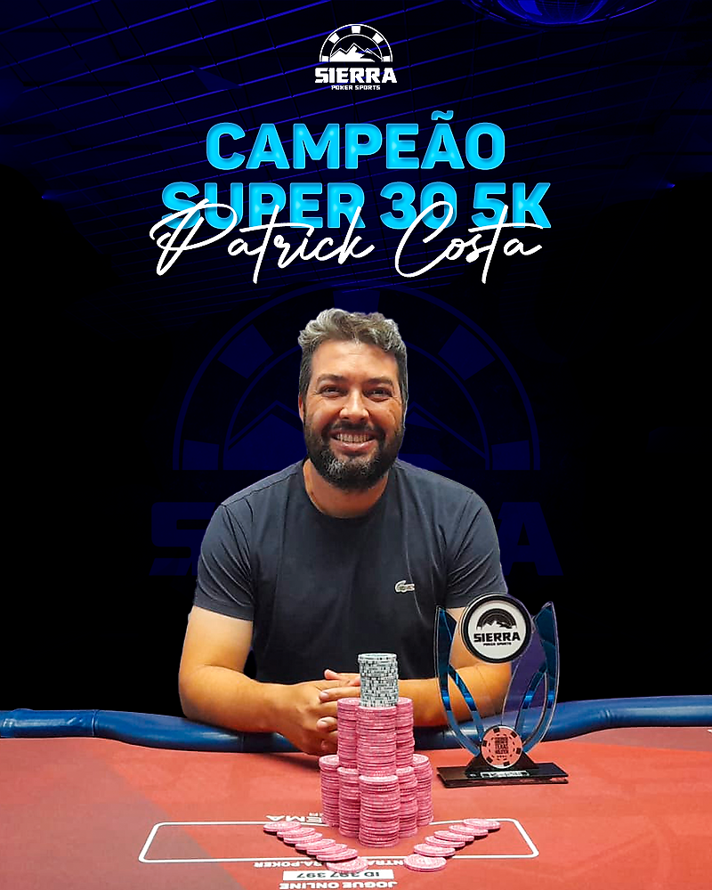 Patrick Costa é o campeão do Super 30!