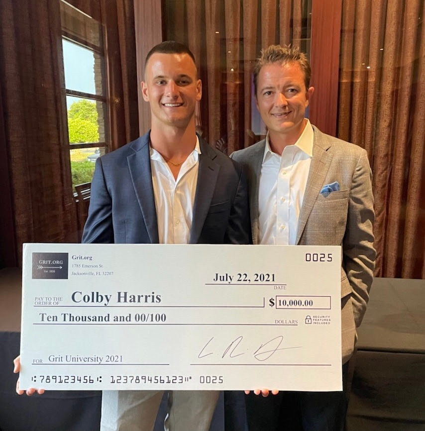 Colby Harris completes 2nd summer with Grit University