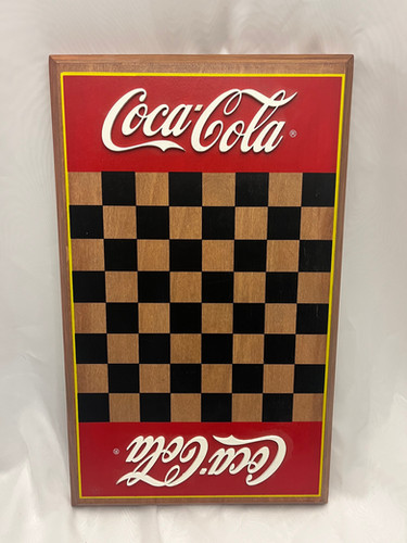 Coke checker board (board only) | Hidden Treasure