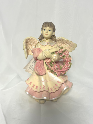 Vtg. Angels Among Us, Betty Singer Angel of Hope Figurine 2003 | Hidden ...