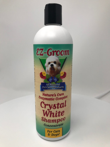 Crystal White® Shampoo 16 oz Size | ezgroom