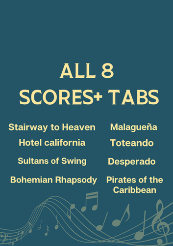 All 8 Scores + TABs | Lucas Imbiriba
