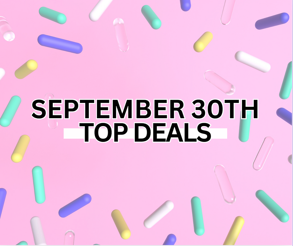Top Daily Deals - September 30th!