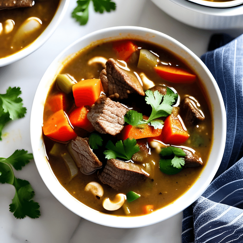 Soup, Beef Gumbo Stew