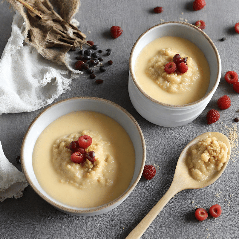 Dessert, Millet Creamy Pudding