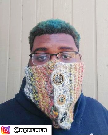 How to Knit The Frost Fighter Face Cowl
