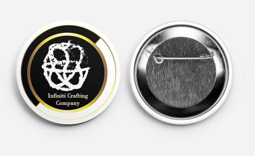 Infiniti Crafting Company Round Button Pins | Infiniti Crafting Co