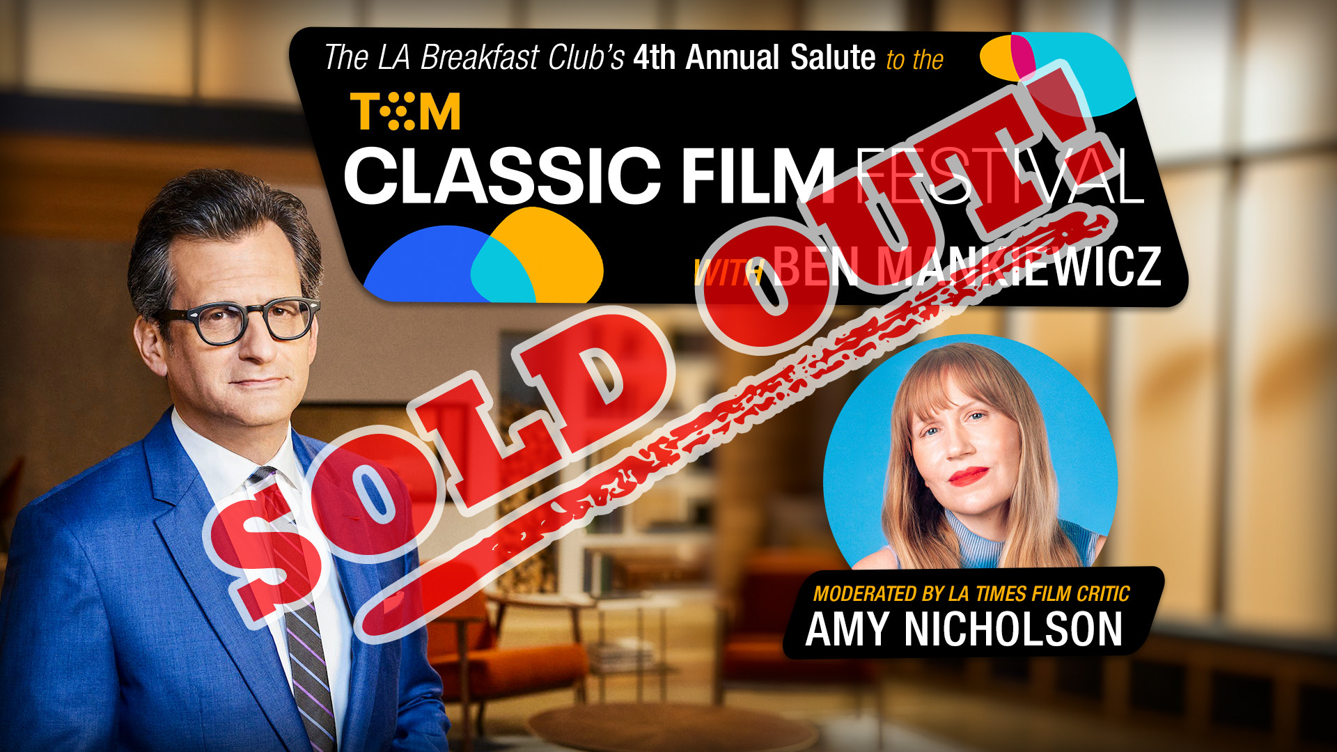 LABC's 4th Annual Salute to The TCM Film Festival with Ben Mankiewicz ...