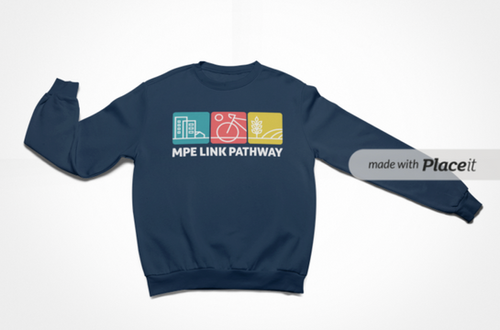 Navy Link Pathway Crewneck | MPE LINK Pathway