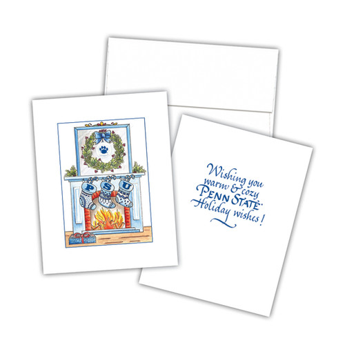 Penn State Fireside Holiday Cards | The Nittany Quill