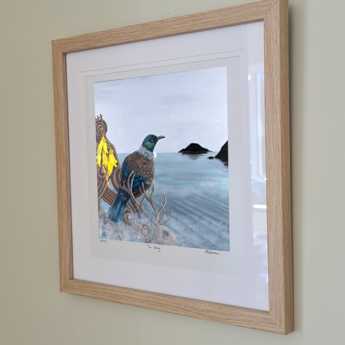 Tui Song - limited edition print framed | andrearobinsonartist