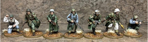 Set de 7 volksgrenadiers 1944 | JJG print 3D