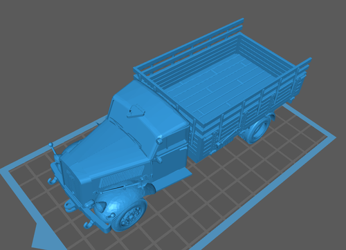 Opel blitz sans banc version 2 | JJG print 3D