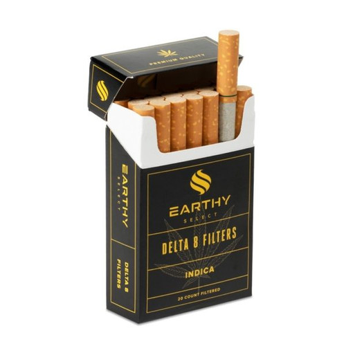 Earthy Delta 8 Hemp Smokes - Indica - Pack (20ct) | Elevation Hemp Co.