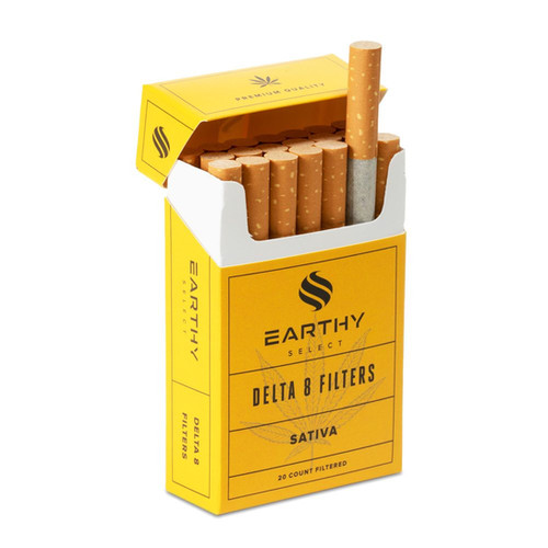 Earthy Delta 8 Hemp Smokes - Sativa - Pack (20ct) | Elevation Hemp Co.