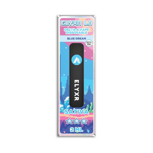 Elyxr - 2ML Delta 8 Disposable - Blue Dream | Elevation Hemp Co.