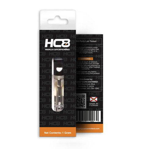 HC8 Delta8 Cart - Tahoe OG | Elevation Hemp Co.