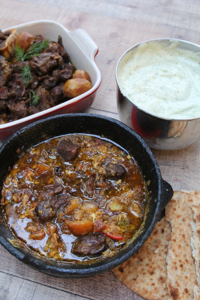 Yemeni Salta/Fahsa with Hilba