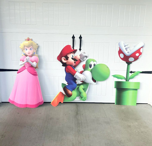 Mario Cut Outs | balloons
