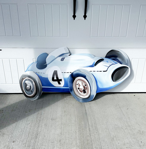 Vintage Race Car Cut Outs | balloons