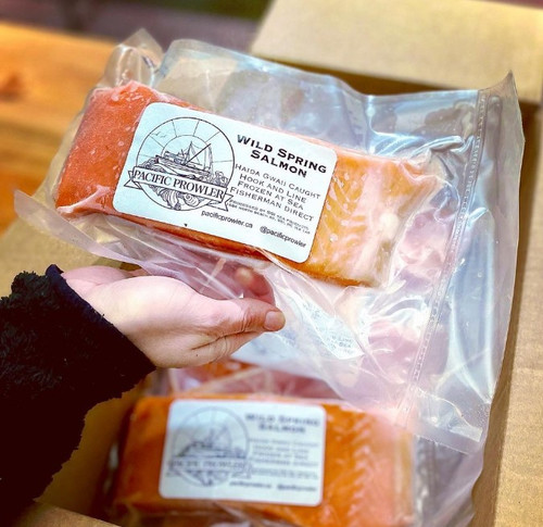 Buy 10lbs Wild Spring Salmon, $254 | Comox Valley, BC