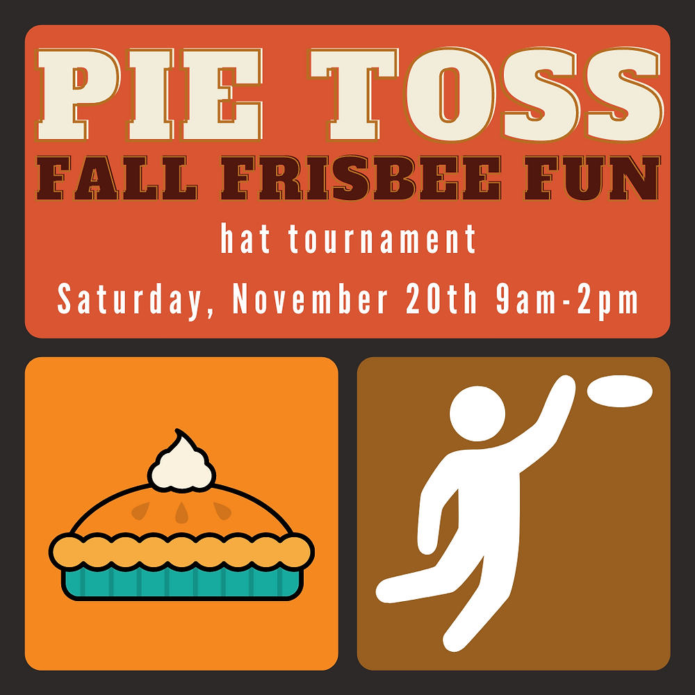 Pie Toss Hat Tournament: Sign Up's Open!