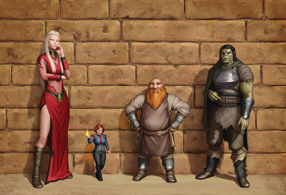 Greyhawk for Labyrinth Lord: Races