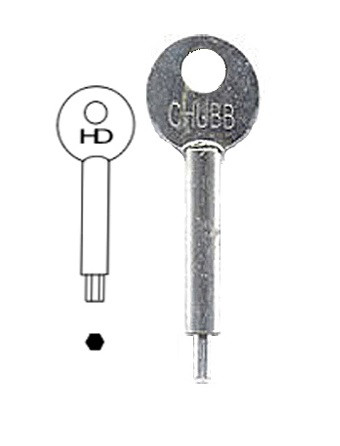 WL008 - 8K109K CHUBB WINDOW KEYS | Longshore
