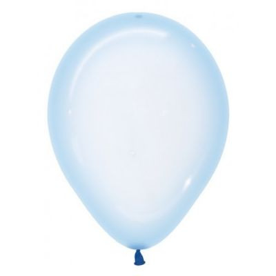 Crystal Blue Helium Balloon 30cm each | The Party Company
